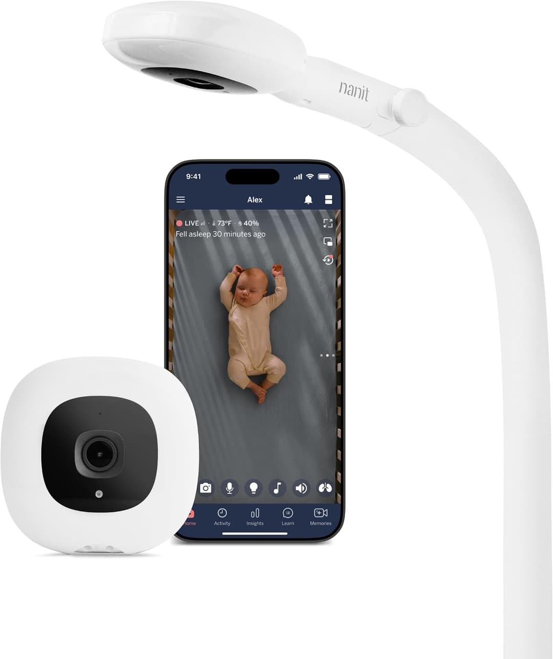Nanit Pro Smart Baby Monitor + Wall Mount — Best Price + Review (2026 ...